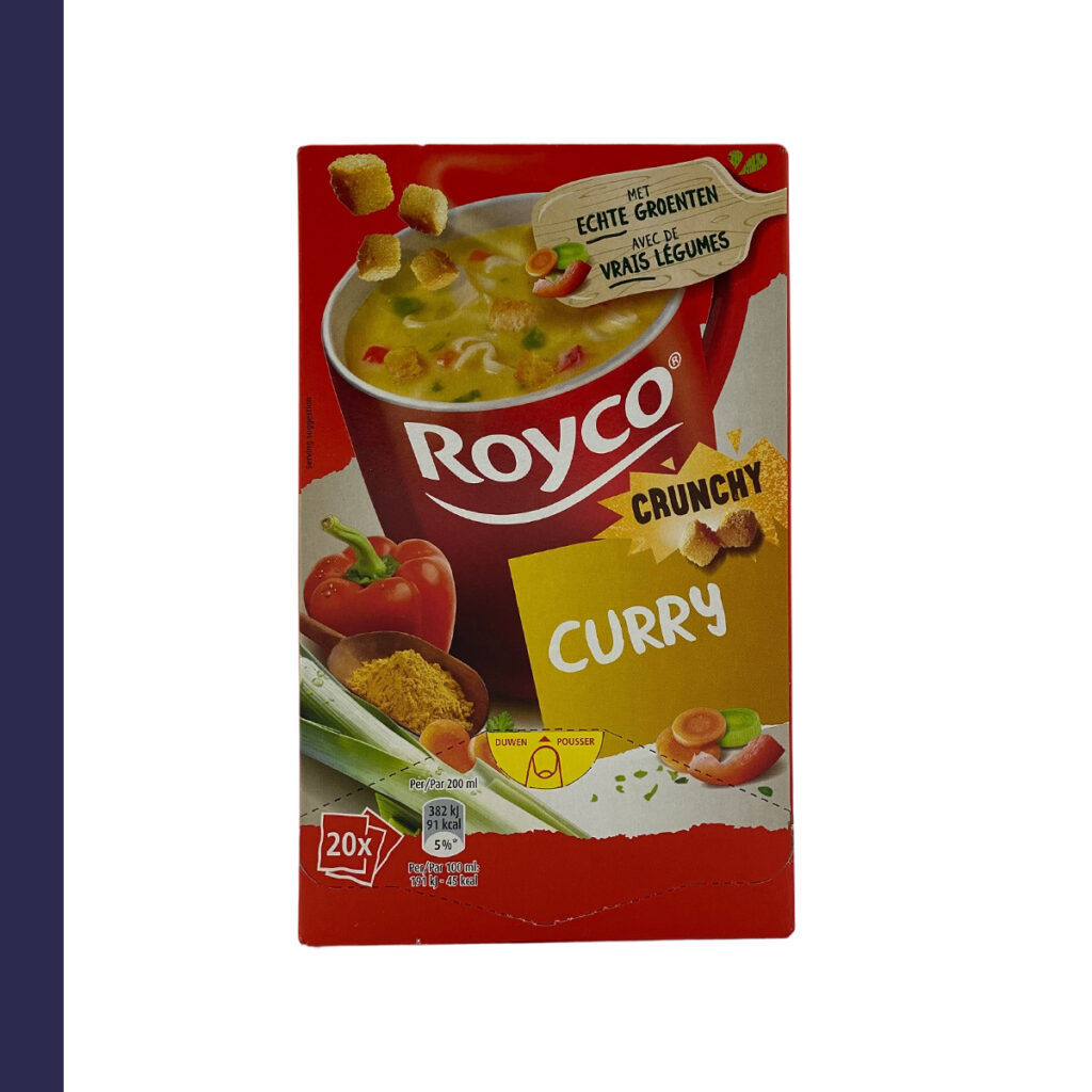 Royco Soep Curry Crunchy 20 st - Jovado