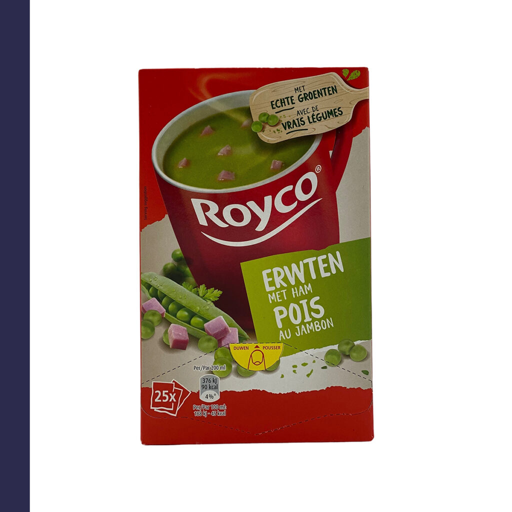 Royco Soep Erwten Ham 25 st - Jovado